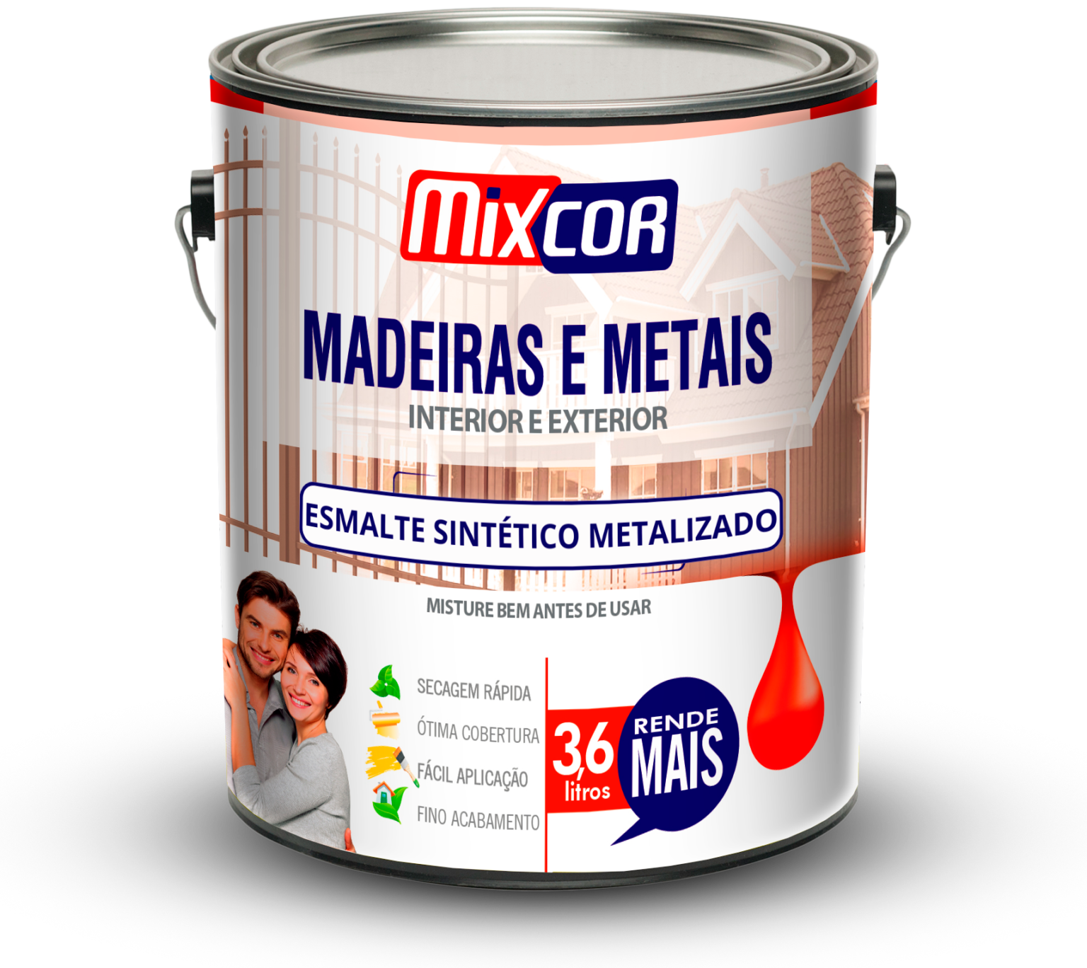 Mixcor Esmalte sintético metalizado – MixCor